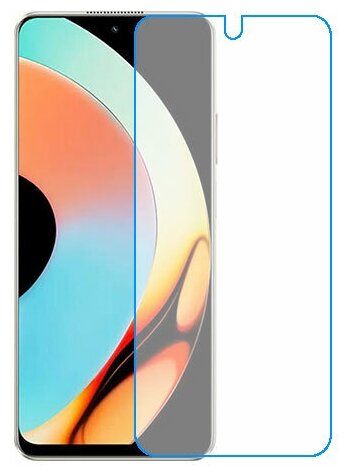 Скрин Мобайл защитный экран для Realme 10 Pro из нано стекло 9H
