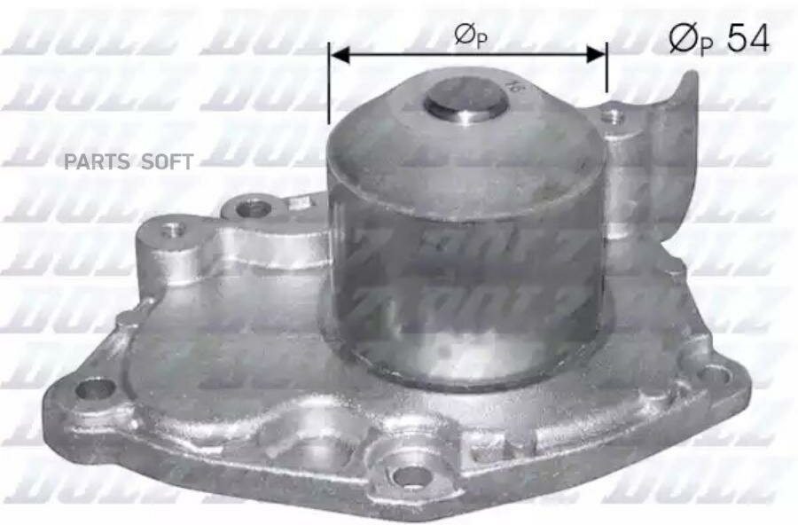 DOLZ R219 Помпа водяная RENAULT ()