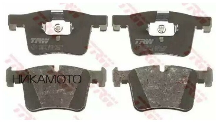TRW GDB1942 Колодки пер. BMW 1 F20 125d 15=>