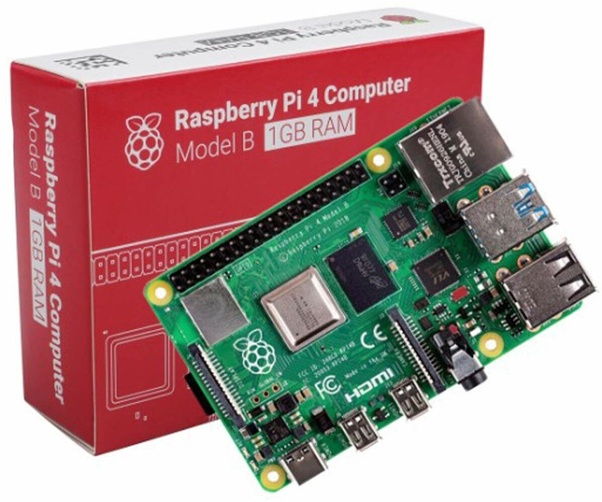 Микрокомпьютер Raspberry Pi 4 Model B 1GB