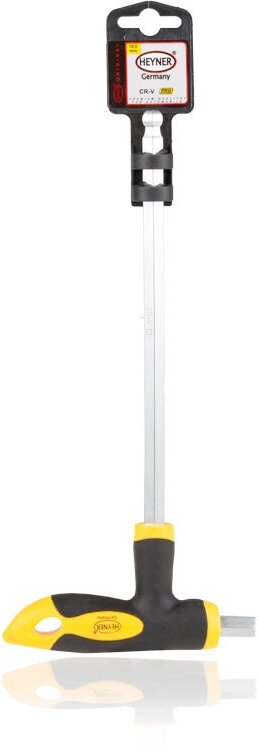 Отвертка шестигранная двусторонняя с L-образной рукоятью, 10.0 / 200 х 18 мм