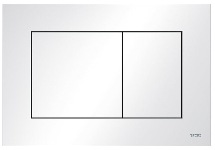 TECEnow Панель смыва с антибактериальным покрытием, белый глянцевый 9240405