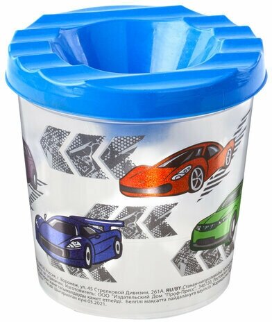 Стакан-непроливайка с рисунком "юнландик быстрее всех" юнландия, 191733