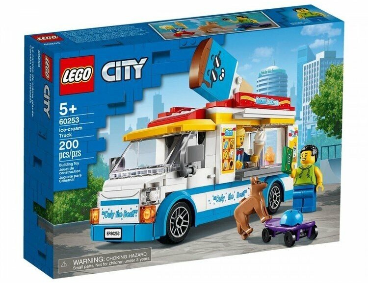 Конструктор LEGO City Грузовик мороженщика (LEGO 60253)