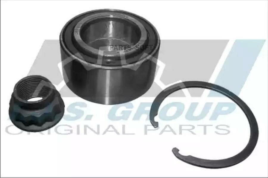 Комплект ступичного подшипника Citroen C1, Peugeot 107 1.0,1.4 HDi 06.05- IJS арт. 101404