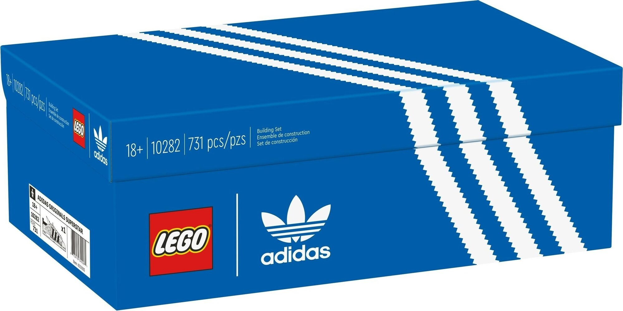 Конструктор LEGO 10282 Кроссовок Adidas Originals Superstar