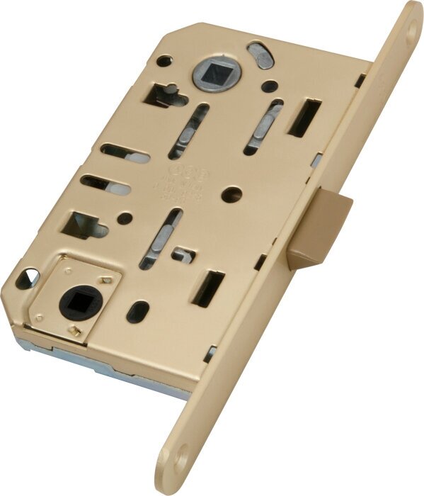 B01102.50.23 Замок межкомнатный WC (матовое золото) MEDIANA EVOLUTION