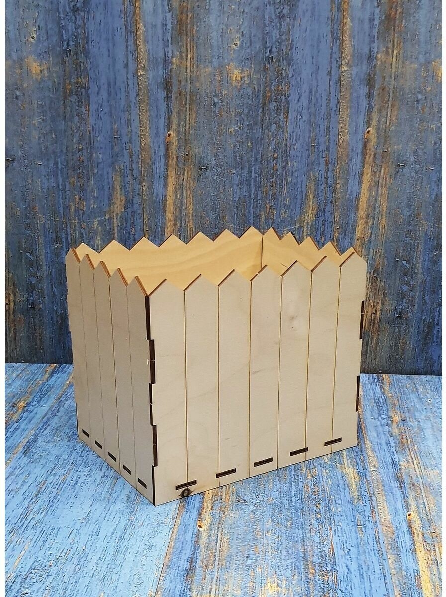 Деревянные заготовки декупаж Кашпо