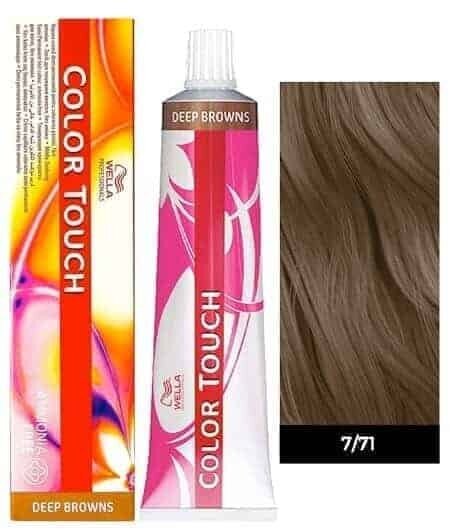 Wella Color Touch 7/71 янтарная куница 60 мл