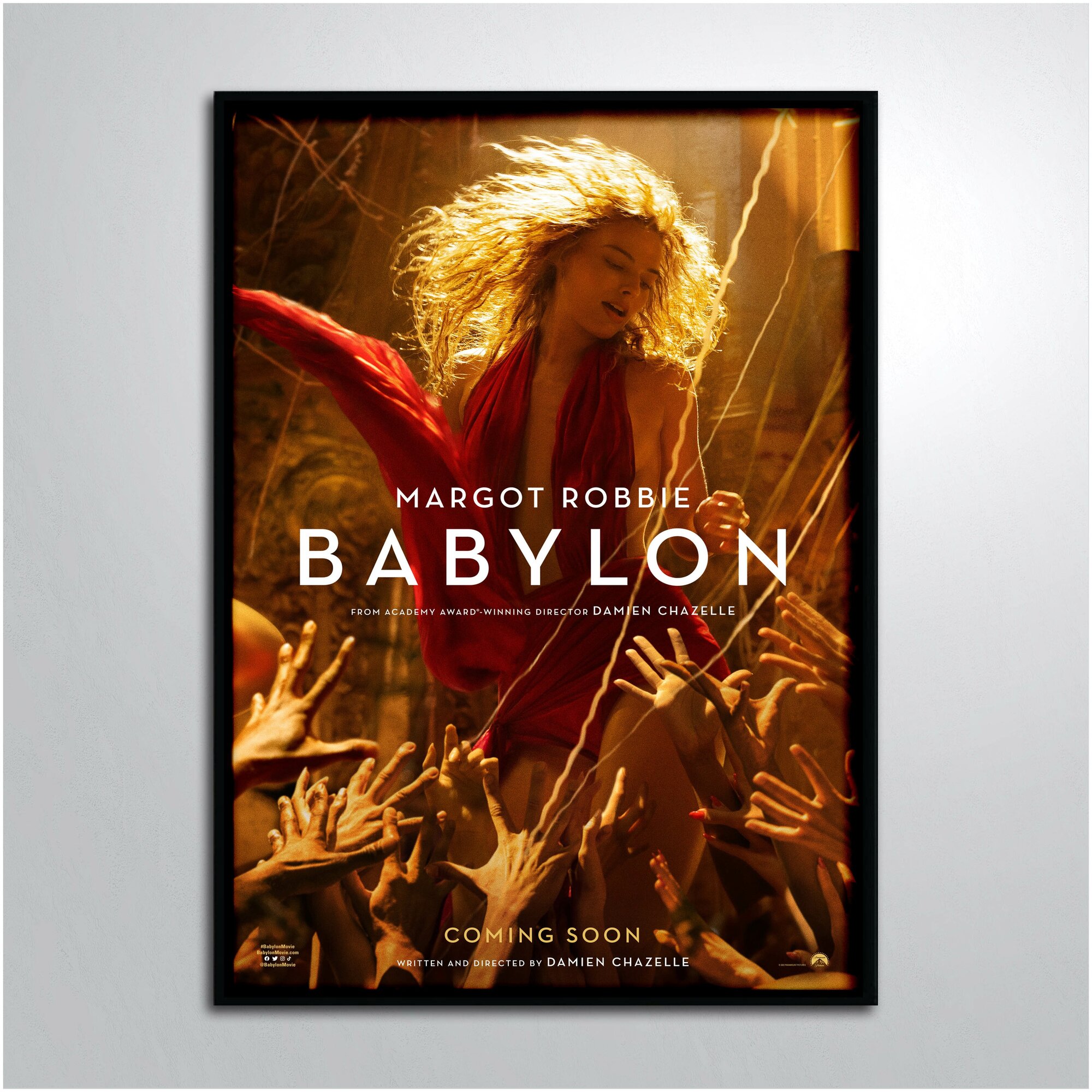 Постер в раме/Вавилон Марго Робби Babylon