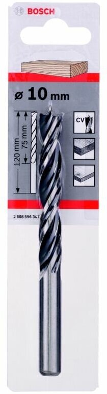 1 Сверло дерево 10 X 80 X 120