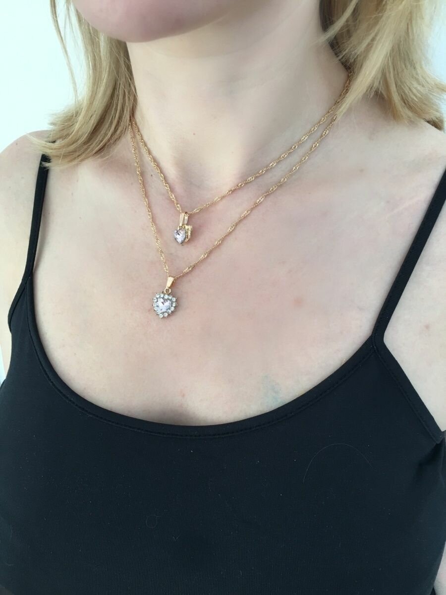 Колье, кристалл