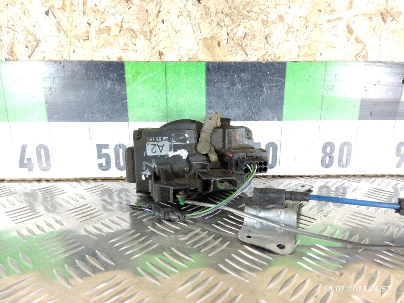 Замок двери передней правой SAAB 9-5 1998-2002 4855185