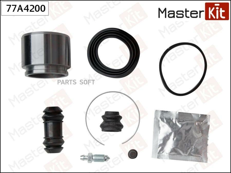 77A4200 MASTERKIT Ремкомплект тормозного суппорта AKEBONO