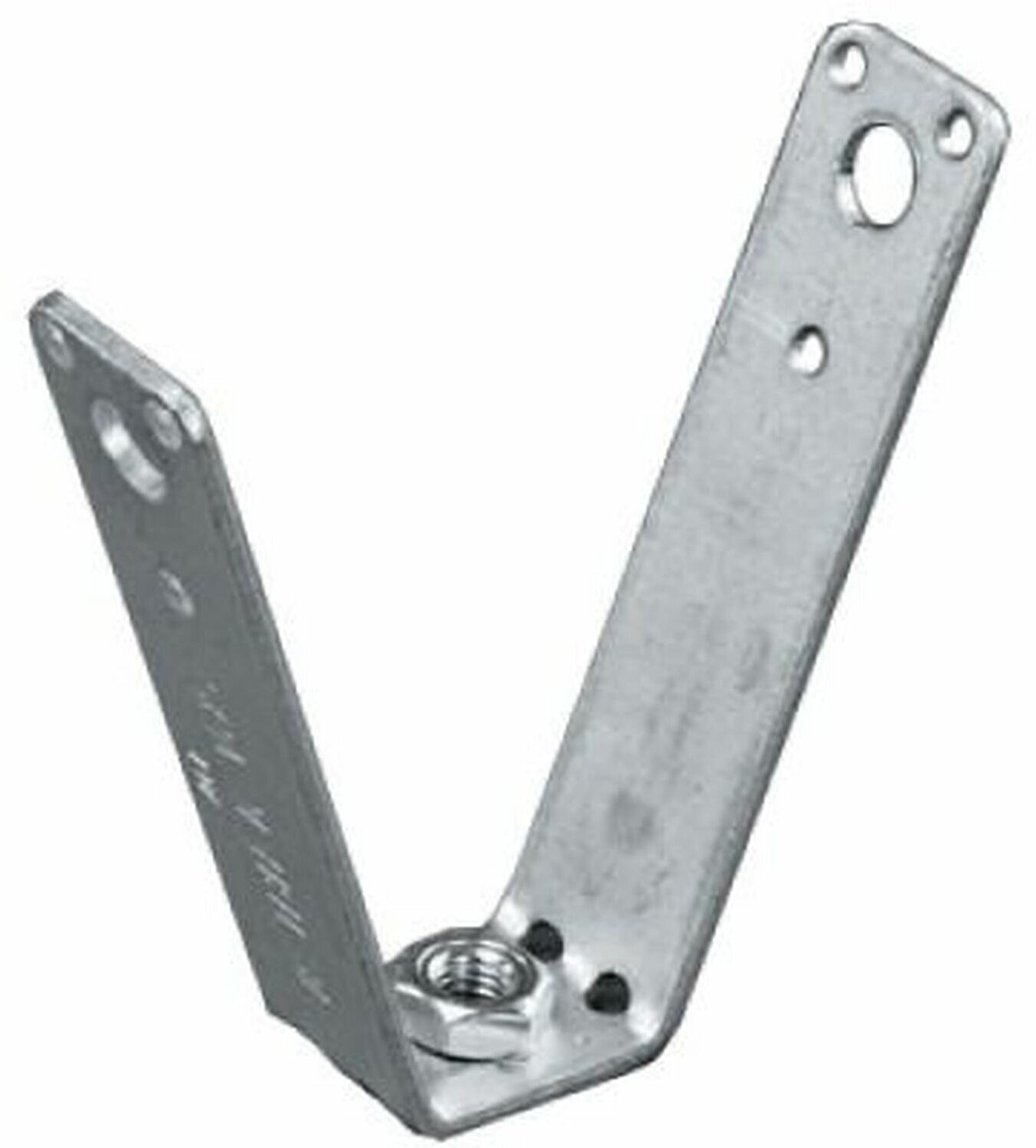 Крепеж V-обр для профнастила M8 оцинкованный 100мм | код KVP м8 100 | КМП (2шт. в упак.)