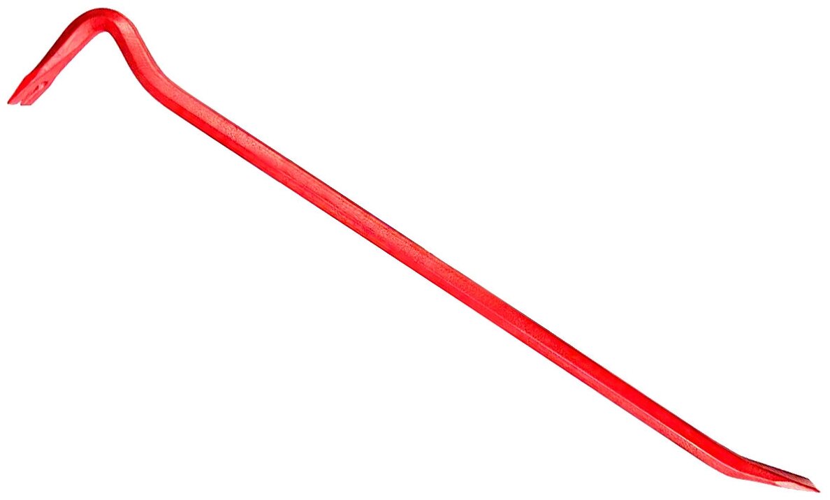 Лом-гвоздодер практик, 600 мм, красный, двутавровый, кованый