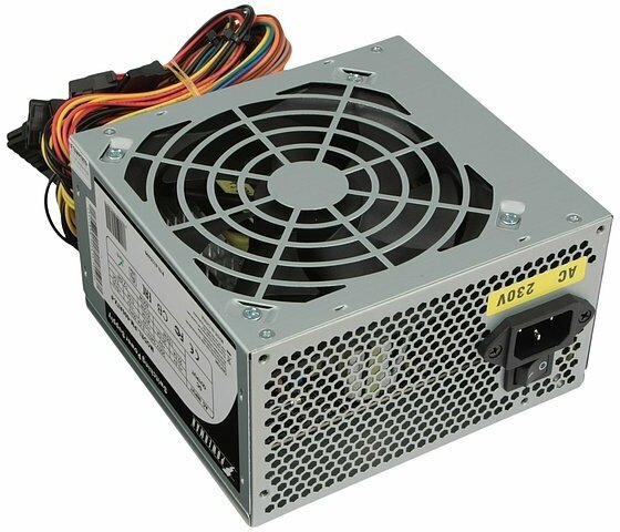 Блок питания Powerman Блок питания 600Вт Powerman PM-600ATX-F ATX12V V2.2 (20/24+4/8+6/8pin, вентилятор d120мм) (oem)