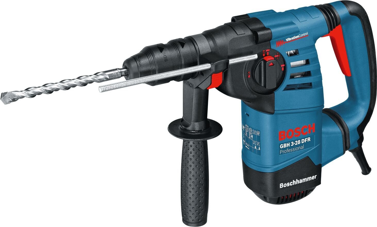 Перфоратор Bosch GBH 3-28 DFR патрон: SDS-plus уд:3.1Дж 800Вт (кейс в комплекте)