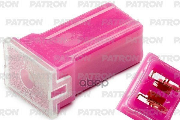 Предохранитель блистер 1шт PHA Fuse (PAL297) 30A розовый 27x12.1x10mm PATRON арт. PFS117