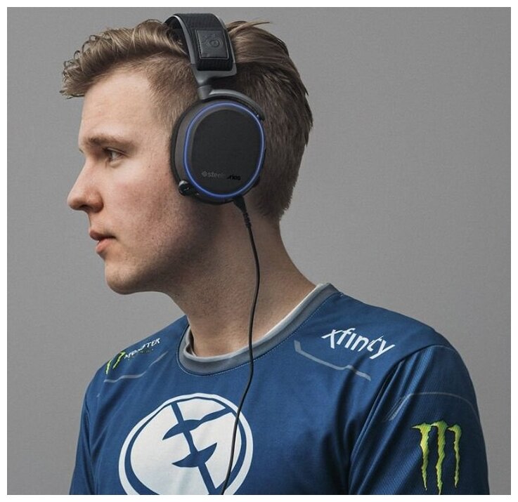 Наушники с микрофоном SteelSeries Arctis Pro + GameDAC (61454) белый, полноразмерные, проводные