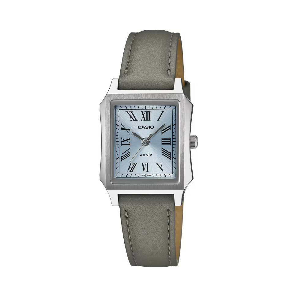 Наручные часы CASIO Collection, серый, голубой, серебряный