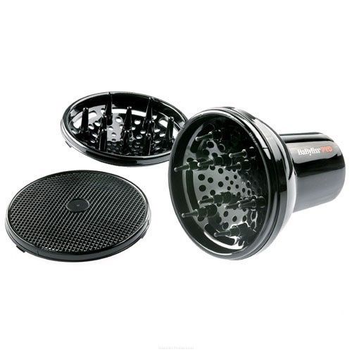 Диффузор Babyliss Pro BABD05E, универсальный, 3 насадки, черный