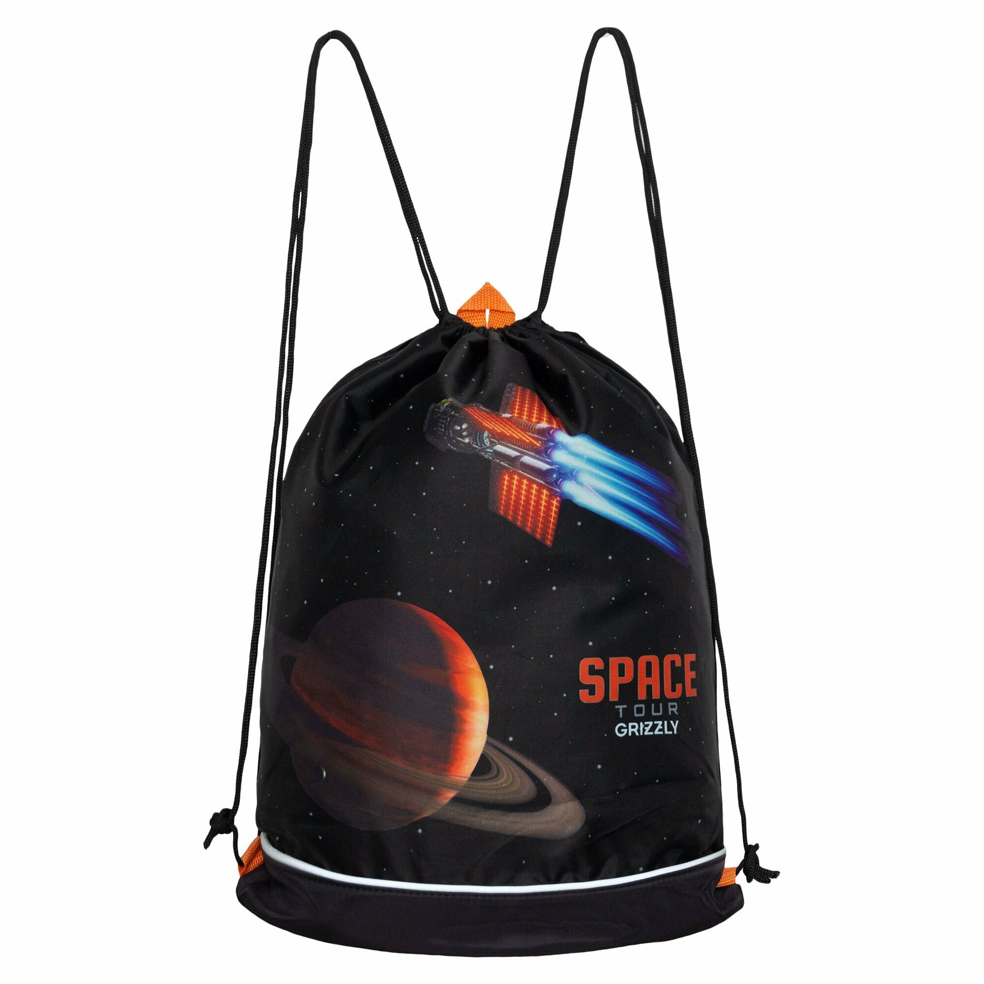 Мешок для обуви с одним отделением, с боковым карманом, укрепленным дном, для школы, для мальчика OM-31-9/1