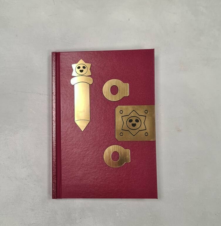 Ежедневник для творчества GOODbrelok А5 "Дневник Колетт" твердый переплет 40 с картинками и 50 чистых листов