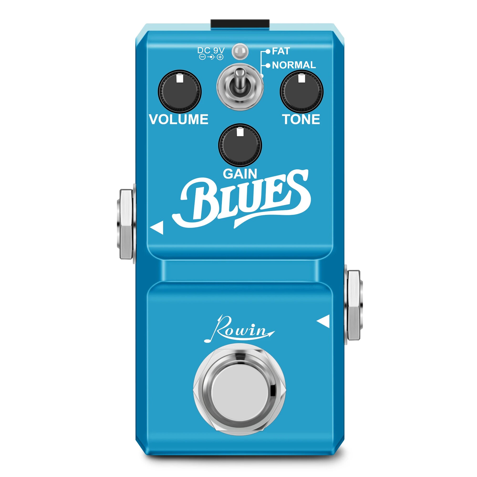 Zikzic Мини-педаль для гитары Overdrive Blues Drive 3 режима