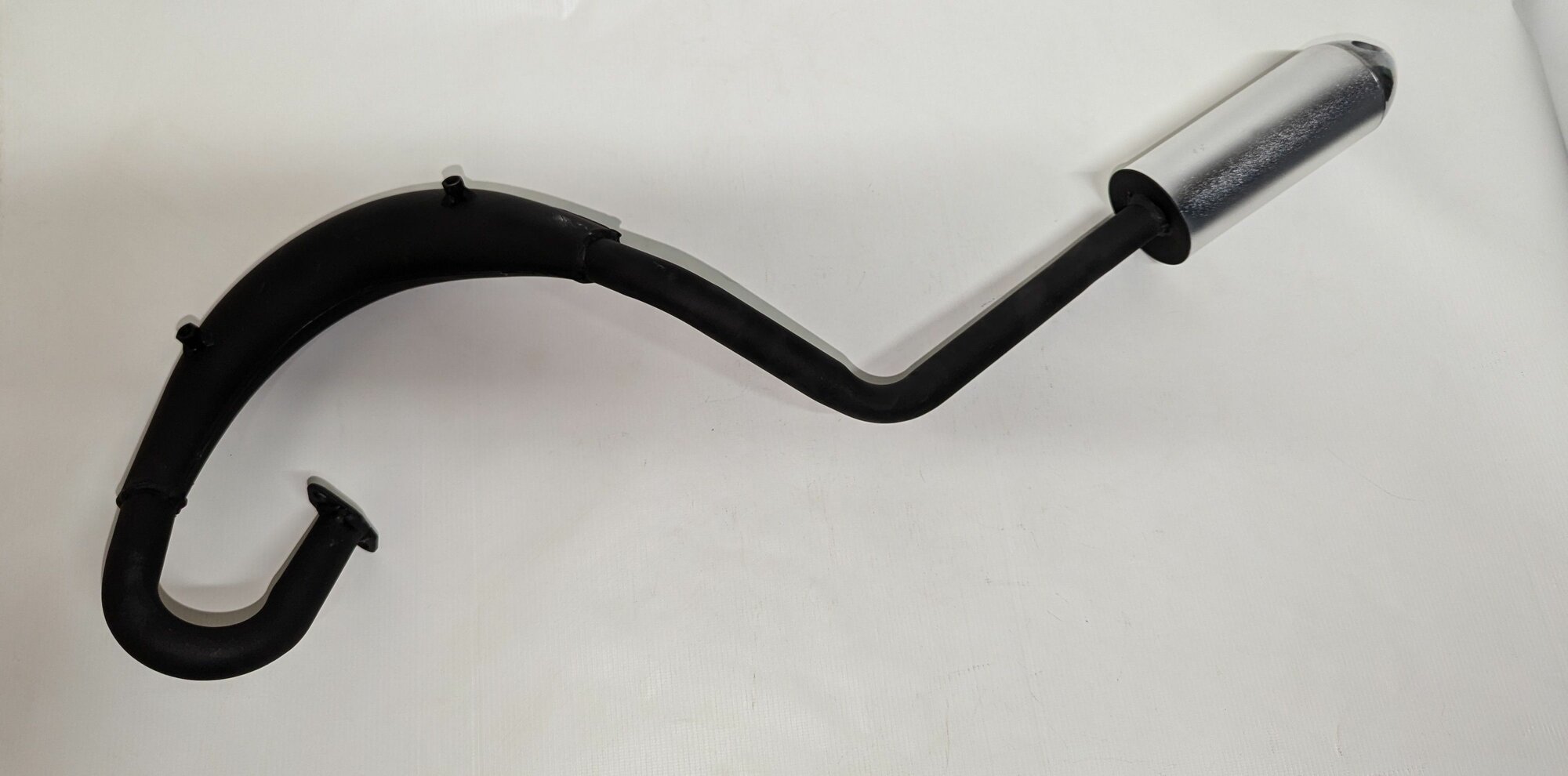 Глушитель в сборе на питбайк VENTO 2T (минипитбайк)