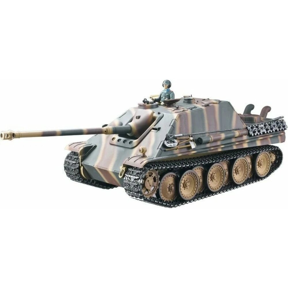 Радиоуправляемый танк Taigen Jagdpanther, 1к16, ВВ-пушка (TG3869-1HC) Жёлтый 9+