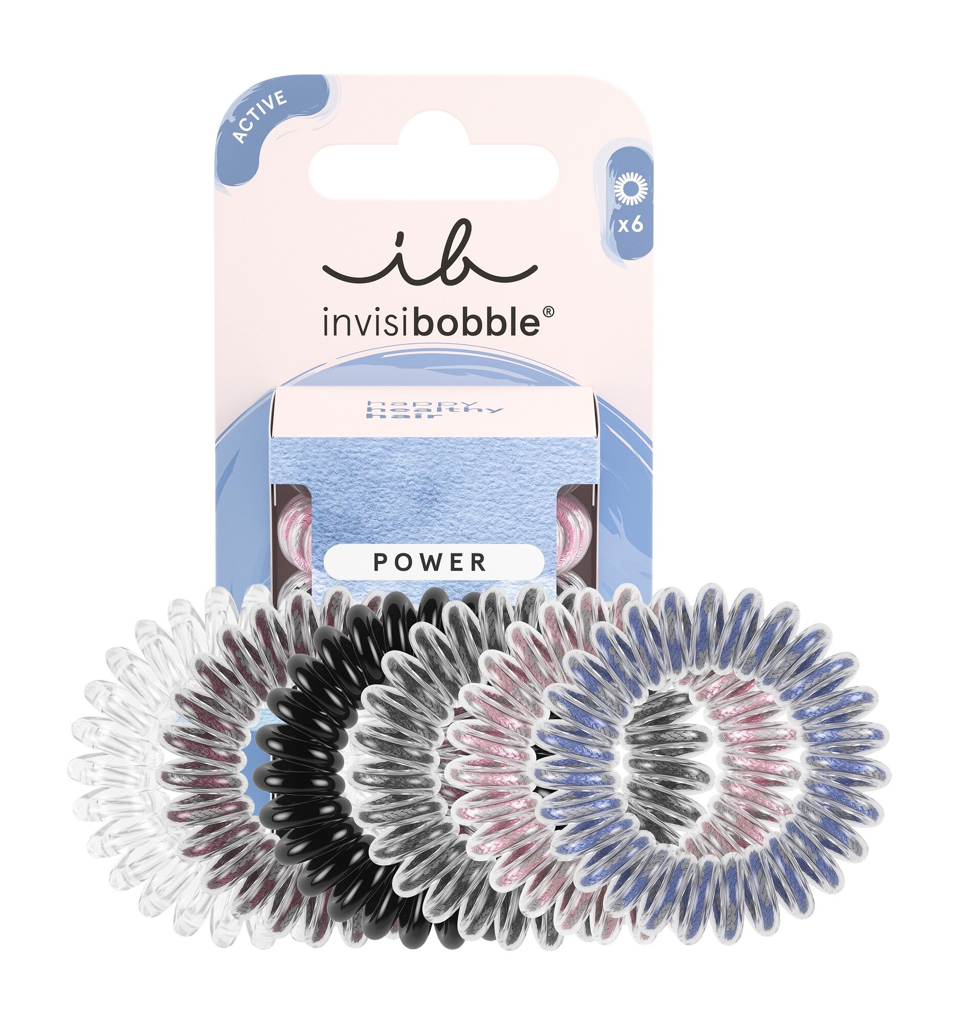 INVISIBOBBLE Набор резинок-браслетов для волос invisibobble Power Be Visible 6 шт.