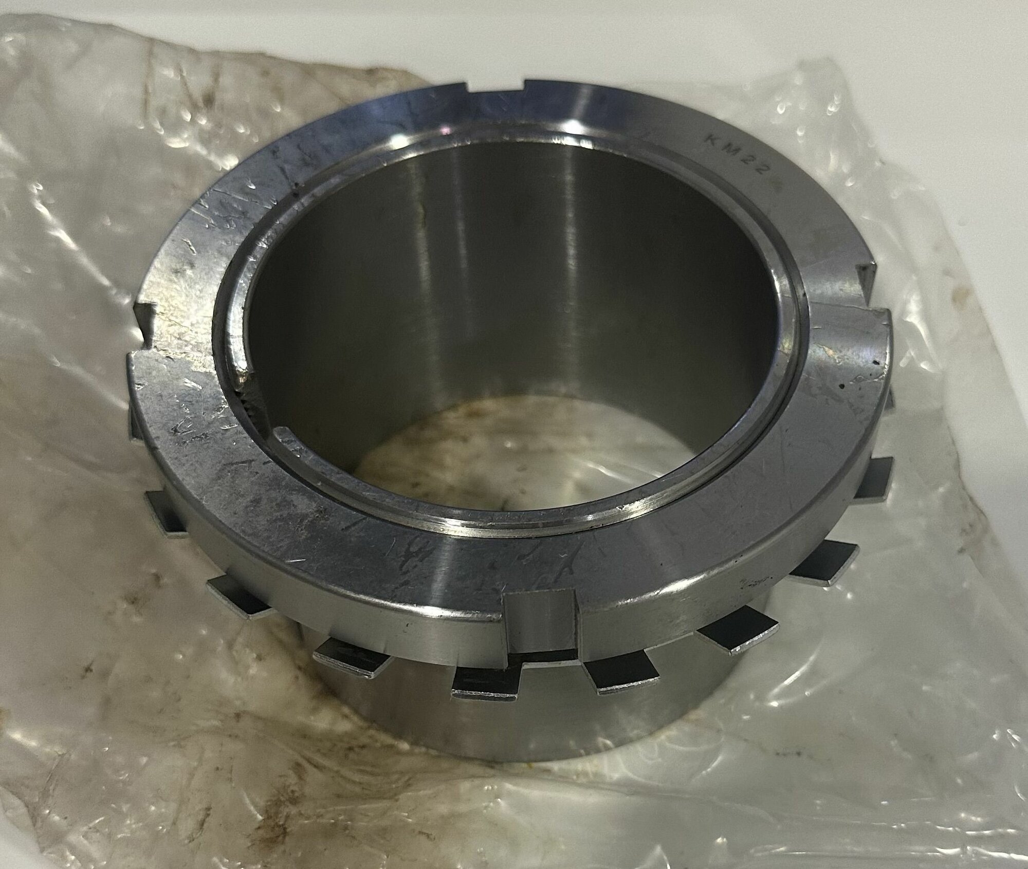 Гайка КМ22 со стопорным кольцом в сборе