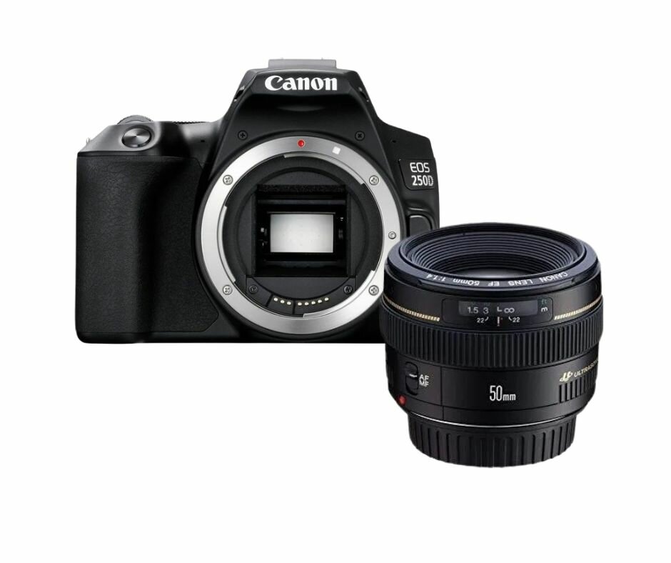 Фотоаппарат Canon Eos 250D kit 50mm f/1.4