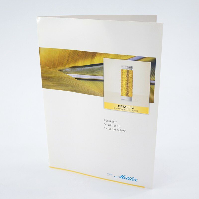 Amann Group Mettler 101501 Цветовая карта Metallic