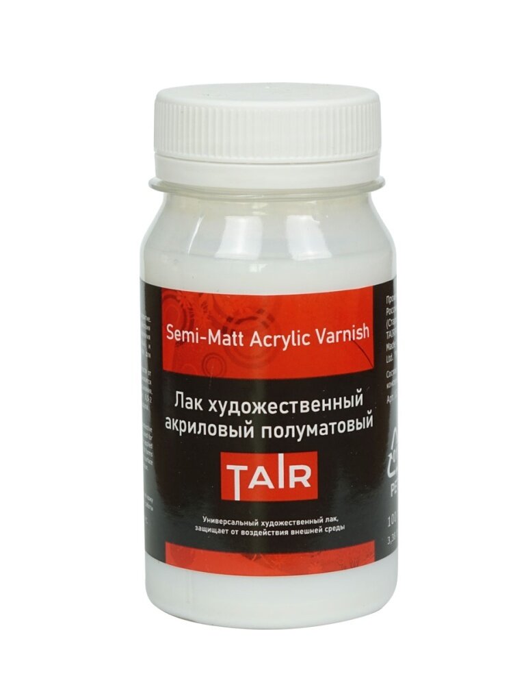 Лак акриловый Таир "Таир" 100 мл, полуматовый