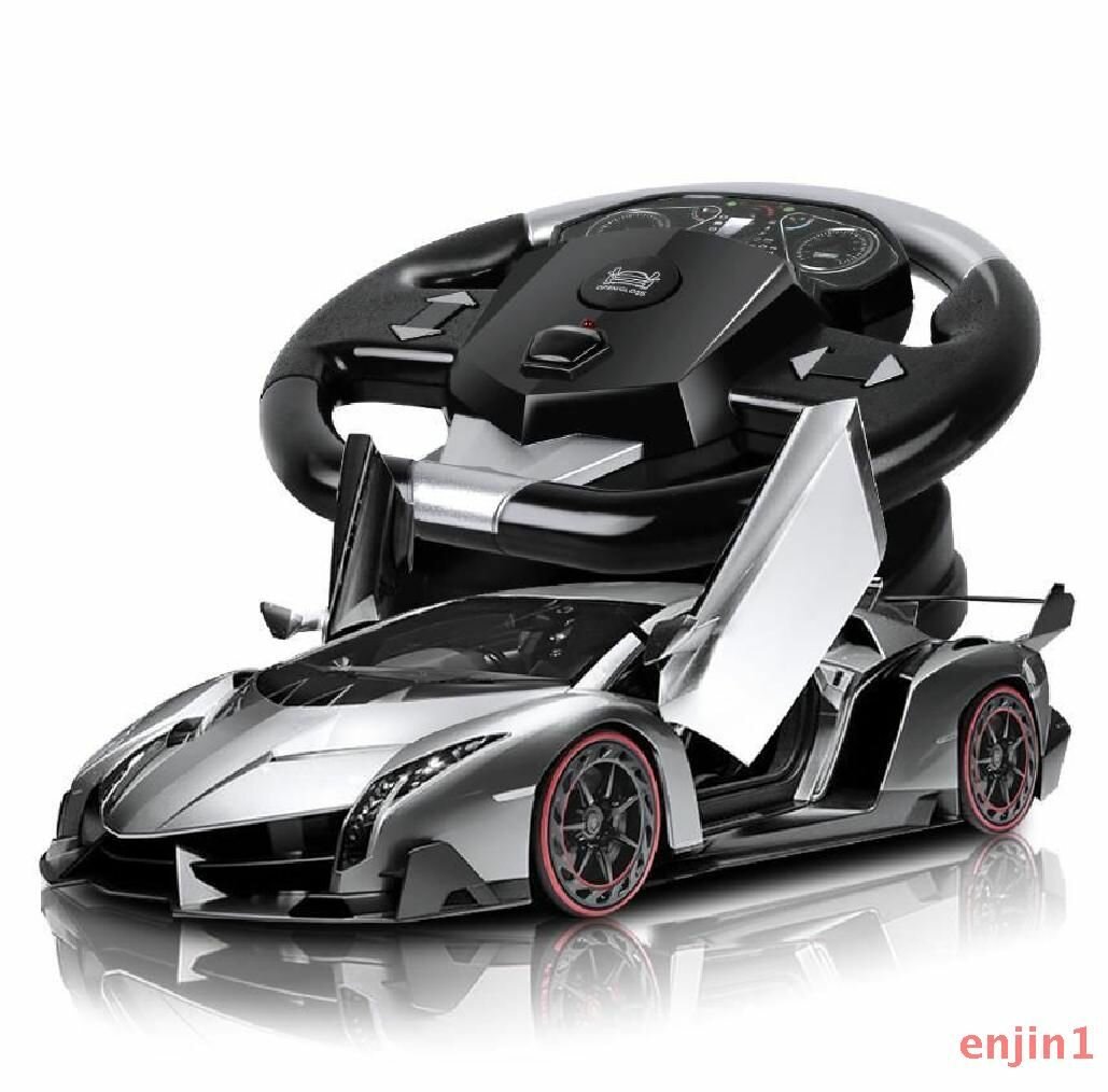 Подзарядный дрейф, гравитационное моделирование, тележка с большим рулевым колесом, игрушка.-JIANG-JIANG