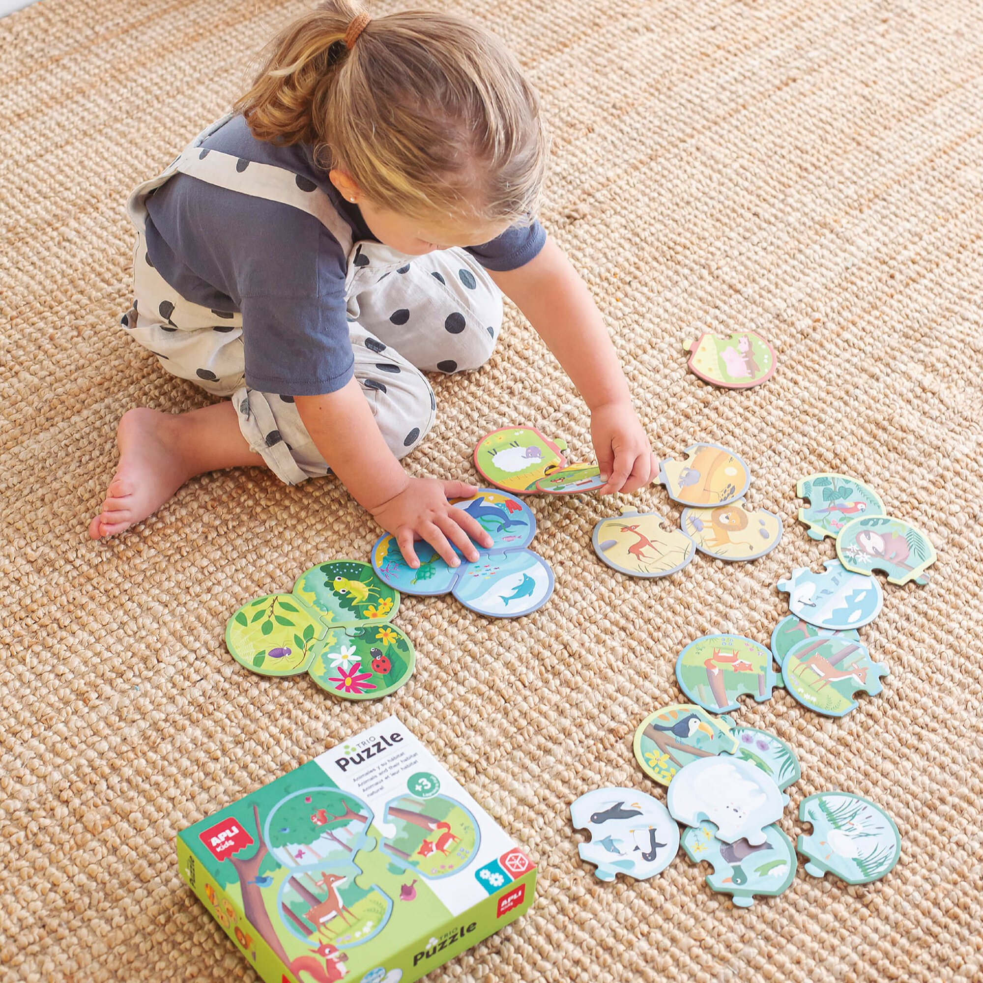 Пазлы "Животные" Apli kids, Испания