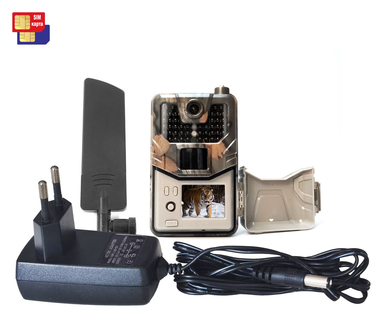 Фотоловушка для охоты Филин 900 HC-Ultra (Filin) (Y118359CH) (Оригинал с голограммой) - видео 4K, онлайн, облако, фотоловушка mms, охранная камера ф