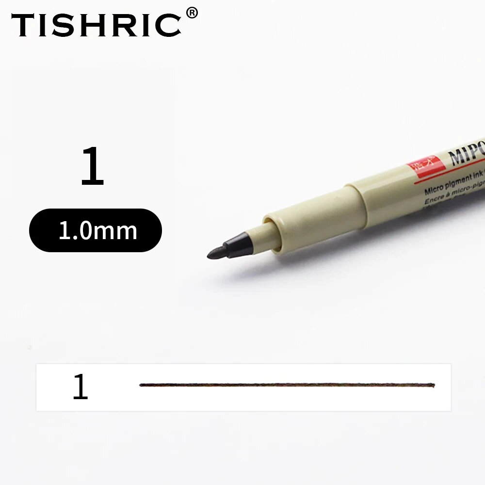 TISHRIC ручка-линер для скетчинга 1.0mm