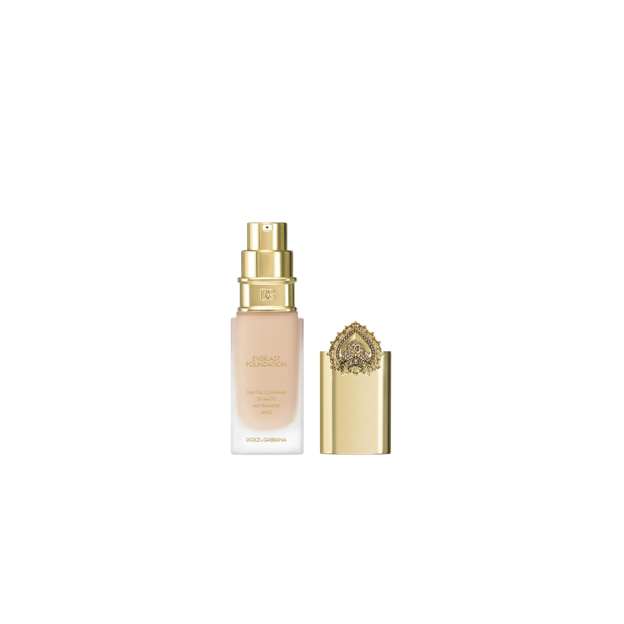 DOLCE&GABBANA EVERLAST FOUNDATION SPF20 PA+++ Стойкий матовый тональный крем 07N LIGHT