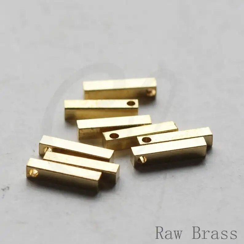 Необработанная латунная полоса 10.1x2 мм