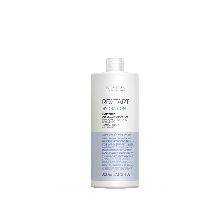 Revlon Professional Revlon ReStart Hydration Moisture Micellar Shampoo - Шампунь для нормальных и сухих волос 1000 мл