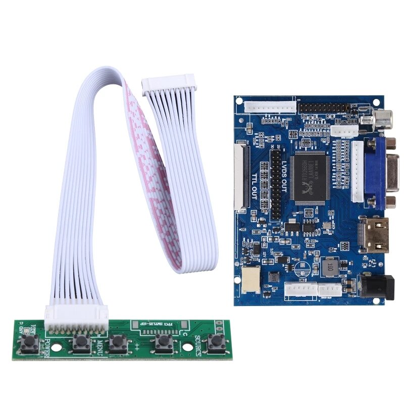 Контроллер ЖК-дисплея ALITER TTL LVDS HDMI VGA 2AV 50PIN
