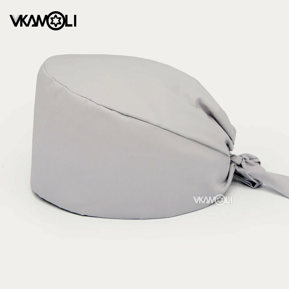 Белая медицинская шапочка VKMOLI, Color: Белый, HAT5