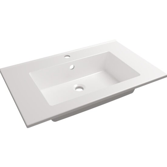 Раковина Paola Parma полувстраиваемая, 75 см, прямоугольная