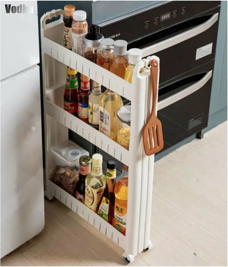 Шкаф-пенал для ванной, 10х45х72 см, Универсальный