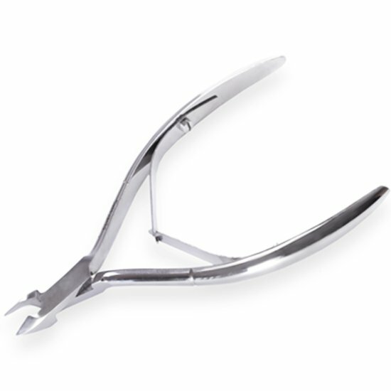 Кусачки для кутикулы Silver Star Cobalt 04, блестящие, удлиненные ручки (7мм)