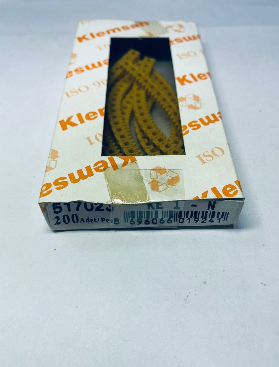 Маркировка кабельная Klemsan KE1 517023, 0,75-1,5 кв. мм, упаковка 200 шт