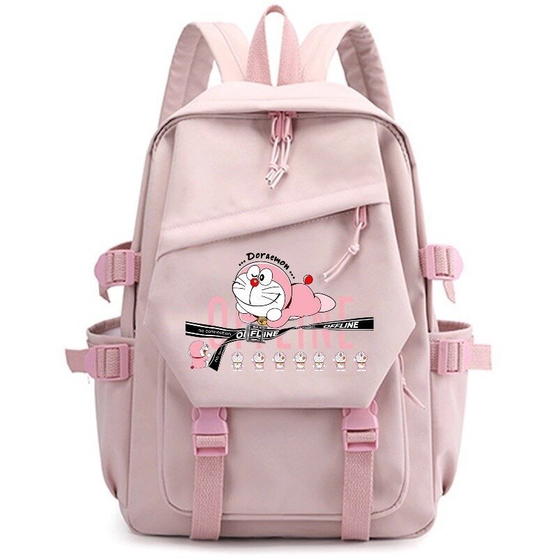 Dingdang Cat Cartoon Print Korean Backpack School School Schulty Speedice Buldpack рюкзак рюкзак